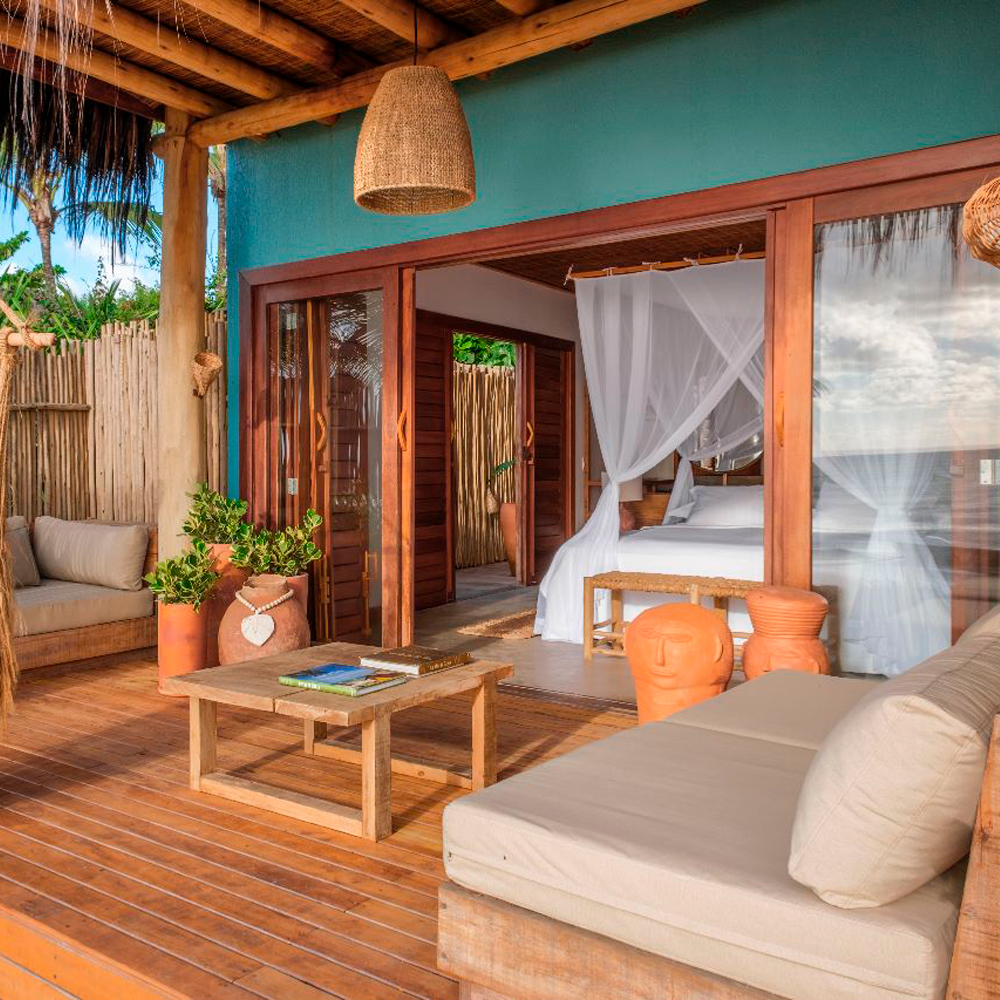 Arquitetura e design que harmonizam com Caraíva – Pousada Hayô Pé na Areaia